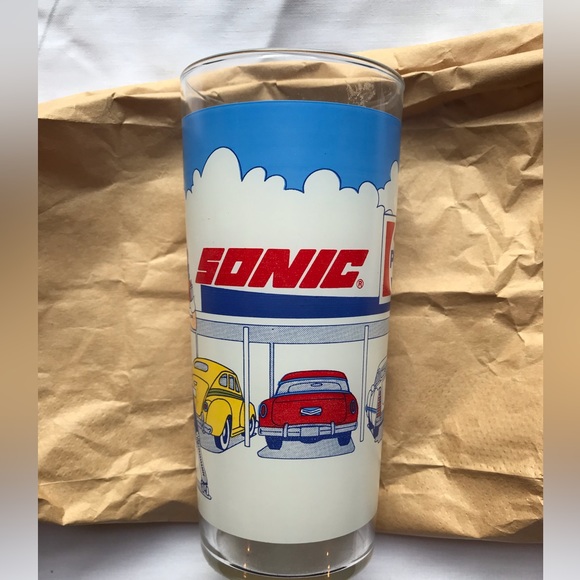 Other | Vintage Sonic Glass | Poshmark